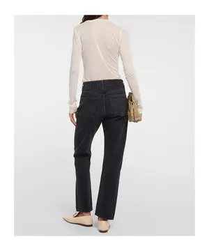 AGOLDE Mid-rise Straight-leg Denim Trousers