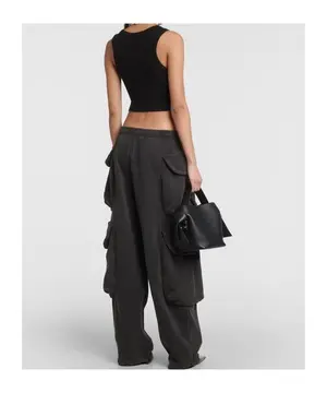 AGOLDE Ribbed Knit Cropped Vest