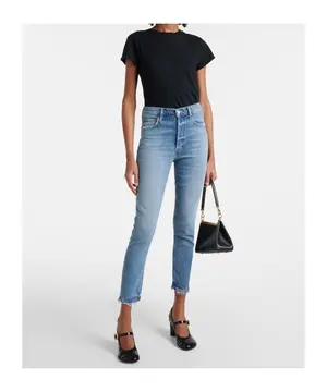 AGOLDE Nico High-waisted Denim Trousers