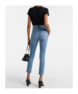 AGOLDE Nico High-waisted Denim Trousers