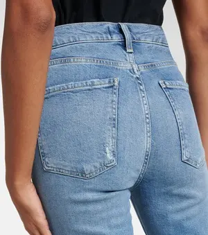 AGOLDE Nico High-waisted Denim Trousers
