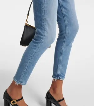 AGOLDE Nico High-waisted Denim Trousers