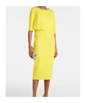 Dorothee Schumacher Round Neck Short Sleeve Dress