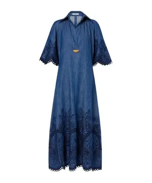 Zimmermann V-neck Dress - Blue