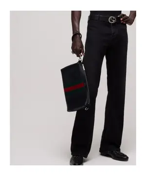 Gucci Mega Web Trademark Medium Crossbody Bag