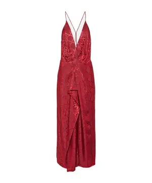 Simkhai Suspender Dress - Red