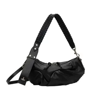 VIVIENNE WESTWOOD Agnes Small Shoulder Bag - Black