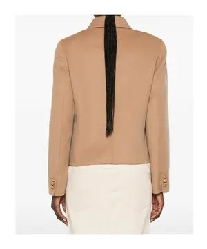 Max Mara Long-sleeve Casual Jacket - Brown