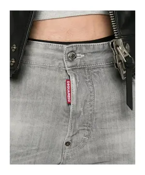 Dsquared2 Skater Distressed Logo-tag Denim Jeans