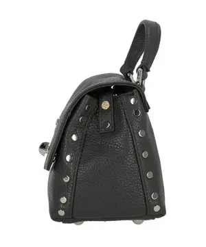 ZANELLATO Stud-detailed Twist-lock Baby Tote Bag - Black