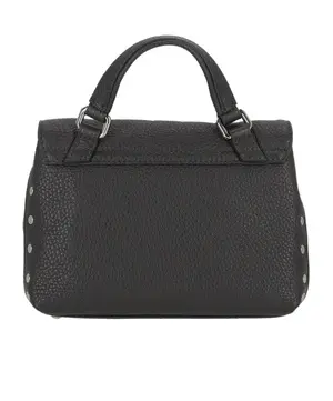 ZANELLATO Stud-detailed Twist-lock Baby Tote Bag - Black
