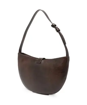 Staud Harlow Leather Shoulder Bag