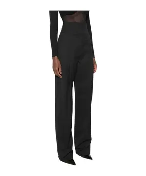 Elisabetta Franchi High-waisted Wide-leg Trousers