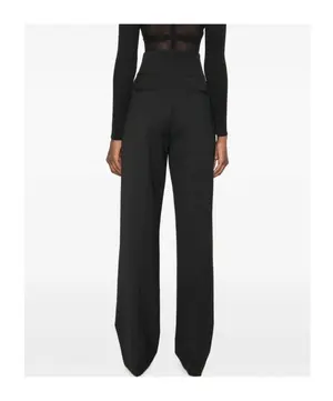 Elisabetta Franchi High-waisted Wide-leg Trousers