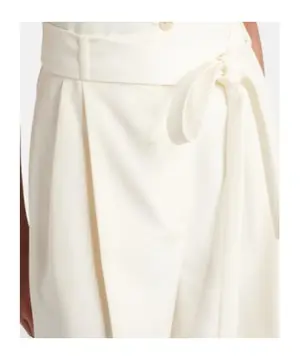 RÓHE Belted Virgin Wool Bermuda Shorts