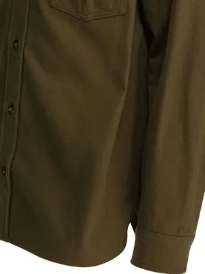 A.p.c. Long-sleeved Buttoned Overshirt