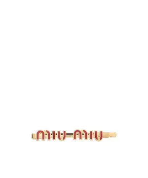 Miu Miu Enameled Hair Clip - Multi-color