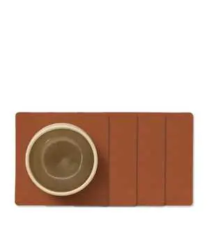 LIND DNA Square Nupo Coasters - Orange