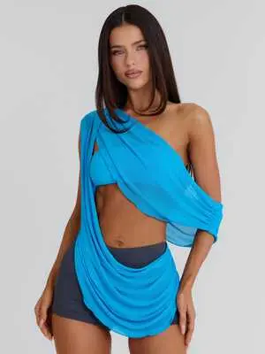 OUTCAST Sylvee Playsuit - Blue
