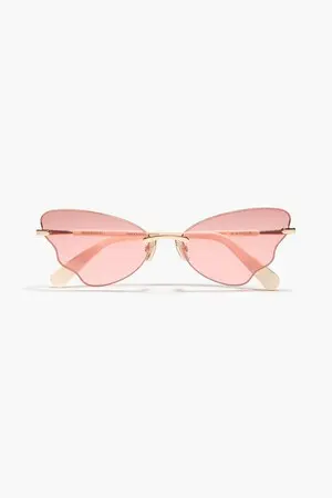 Zimmermann Butterflyframe Metal Sunglasses - Pink