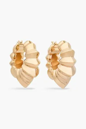 Zimmermann Tone Hoop Earrings - Gold