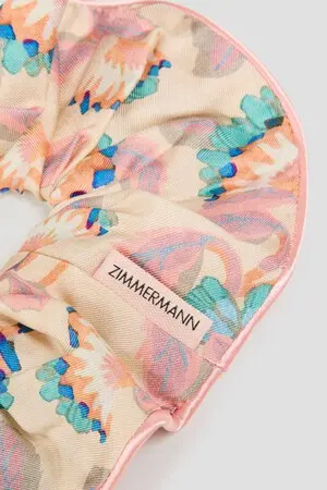 Zimmermann Printed Silk Hair Tie