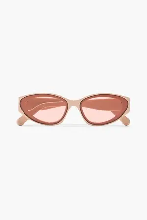 Zimmermann Ovalframe Acetate Sunglasses - Blush