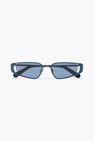 Zimmermann Cateye Acetate Sunglasses - Navy