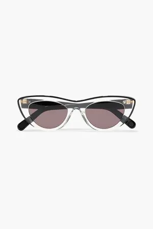 Zimmermann Cateye Acetate Sunglasses - Black