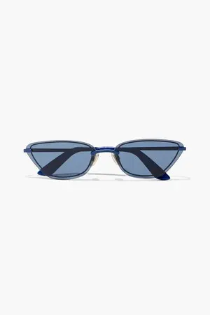 Zimmermann Cateye Acetate Sunglasses - Navy