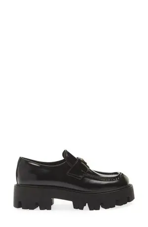 Prada Lug Sole Platform Loafer