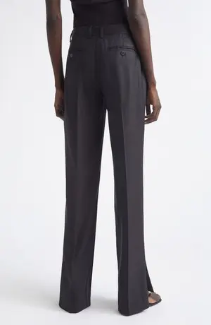 HEIRLOME Petula Split Hem Silk Trousers