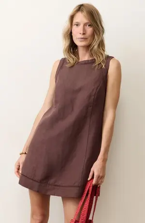 Marine Layer Cora Linen Blend Minidress