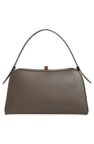 Khaite Cate Leather Top Handle Bag