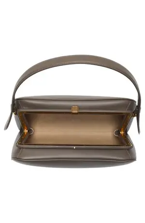 Khaite Cate Leather Top Handle Bag