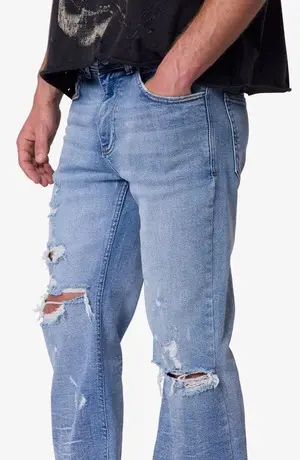 Mnml Distressed Super Flare Jeans