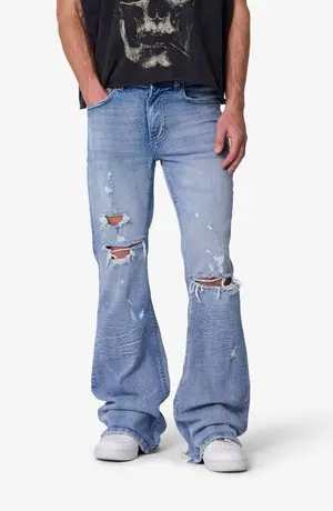 Mnml Distressed Super Flare Jeans