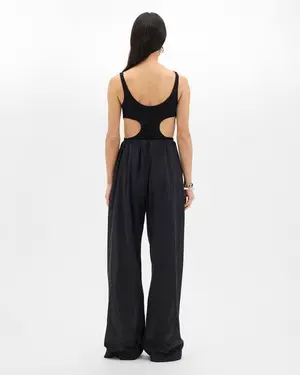 Another Tomorrow Voile Drawcord Pant