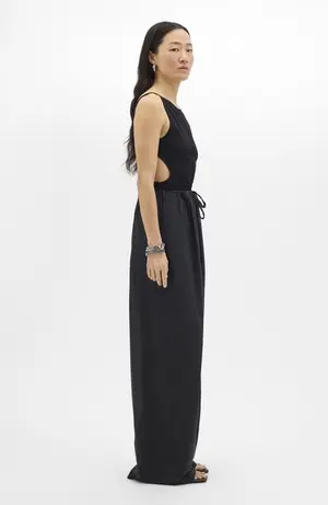Another Tomorrow Voile Drawcord Pant