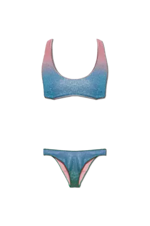 Oseree Two-piece Swimsuit With Lurex Thread - Multicolour