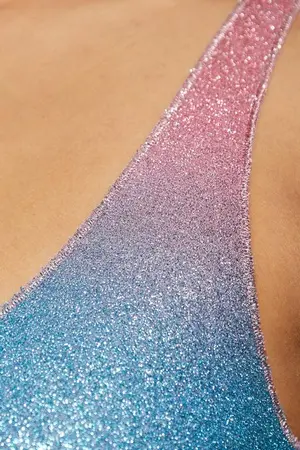 Oseree Two-piece Swimsuit With Lurex Thread