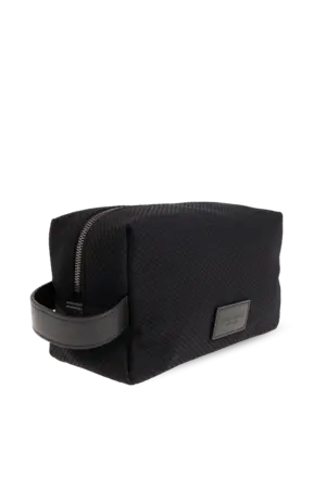 Giorgio Armani Logo Patch Cosmetic Bag