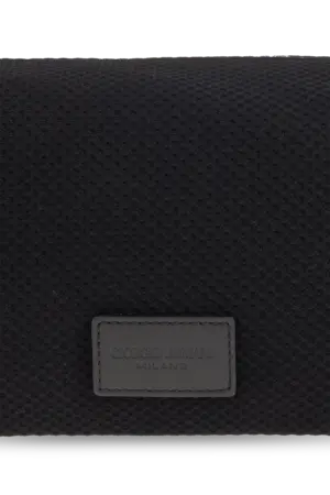 Giorgio Armani Logo Patch Cosmetic Bag