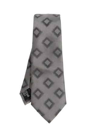 Giorgio Armani Silk Tie - Grey
