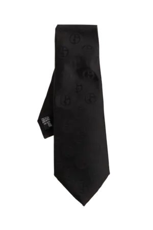Giorgio Armani Silk Tie - Black