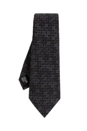 Giorgio Armani Silk Tie - Black