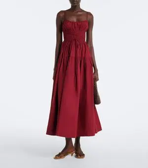 DÔEN Cotton Poplin Maxi Dress
