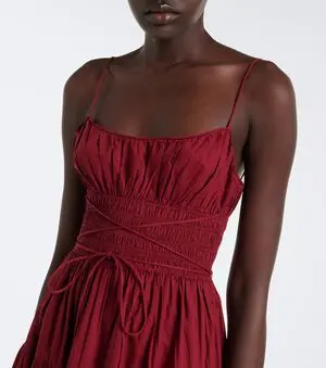 DÔEN Cotton Poplin Maxi Dress