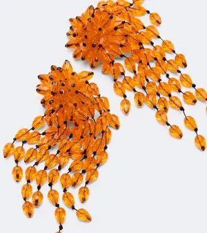 Isabel Marant Étoile Hanabi Beaded Clip-on Earrings