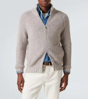 Brunello Cucinelli Cashmere And Silk Cardigan